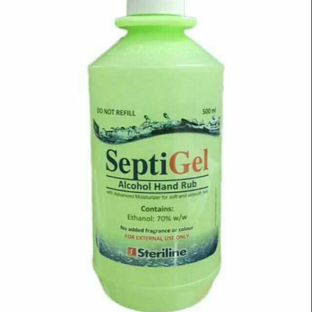 SEPTISOL GEL HAND RUB 500ML | Shopee Malaysia