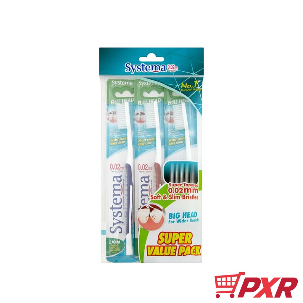 SYSTEMA TOOTHBRUSH SOFT & SLIM BRISTLES | Shopee Malaysia