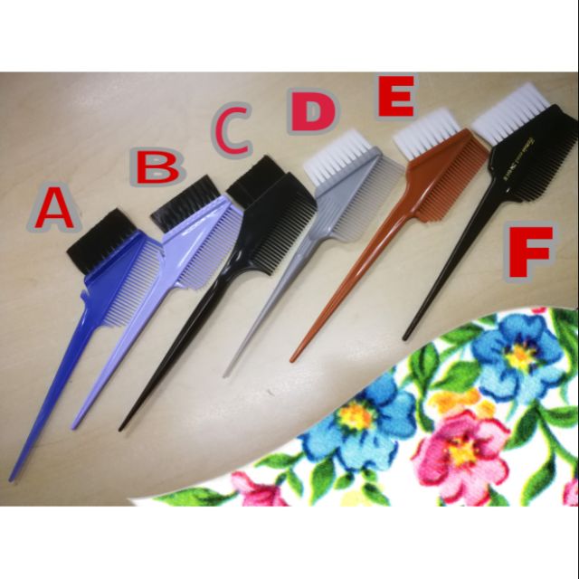 DYE COMB WITH BRUSH - 6 Types to choose | Shopee Malaysia