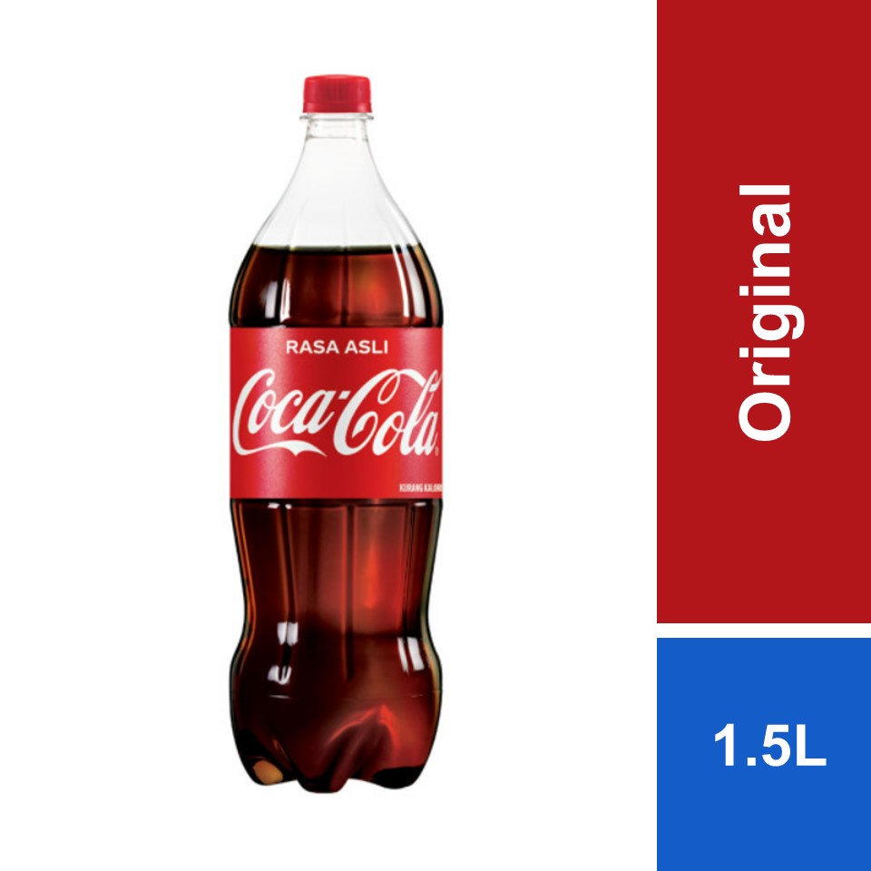 Coca-Cola Rasa Asli 1.5L | Shopee Malaysia