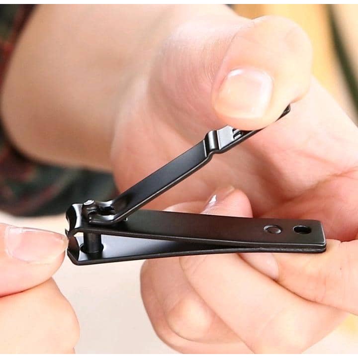 {TMH2089} BLACK SET - Nail Clipper / Ketip Kuku / Pemotong Kuku / Nail ...