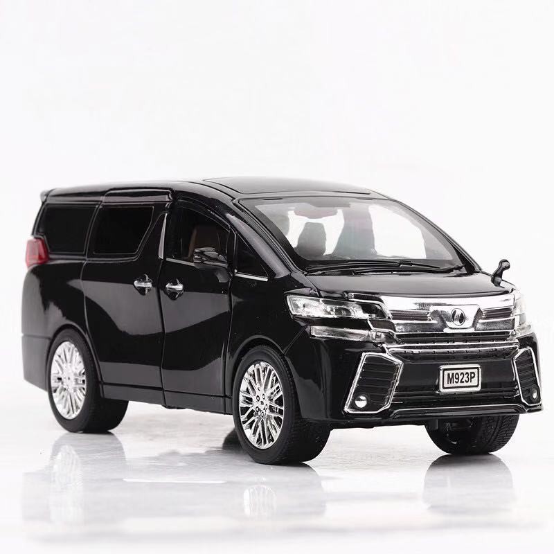 Toyota Vellfire M9230 Pull Back Car Toy Alloy 1:24 Die Cast Vehicle ...