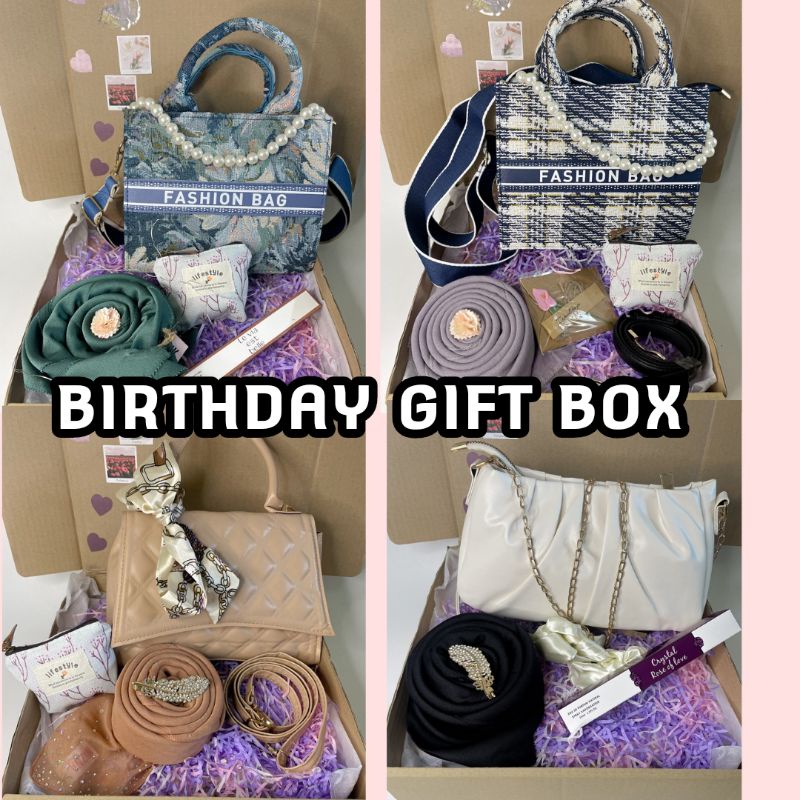 Gift Box Birthday/Surprise/Gift Box Handbag/ Hadiah Hari Jadi | Shopee ...
