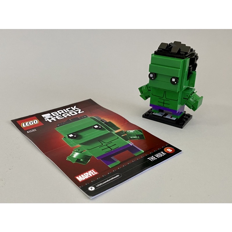LEGO Brickheadz 41592 Incredible Hulk Bruce Banna Marvel Avengers ...