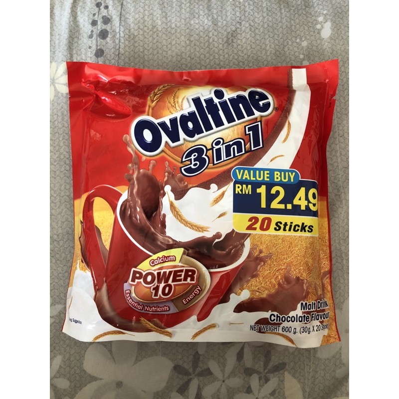 Ovaltine 3 in 1 Malt Drink Chocolate Flavour | BeeCost