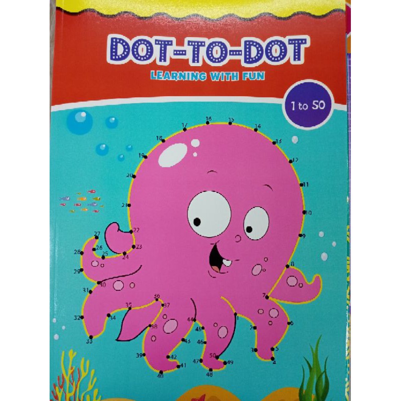 DOT TO DOT Learning With Fun #1 to 50 | Shopee Malaysia
