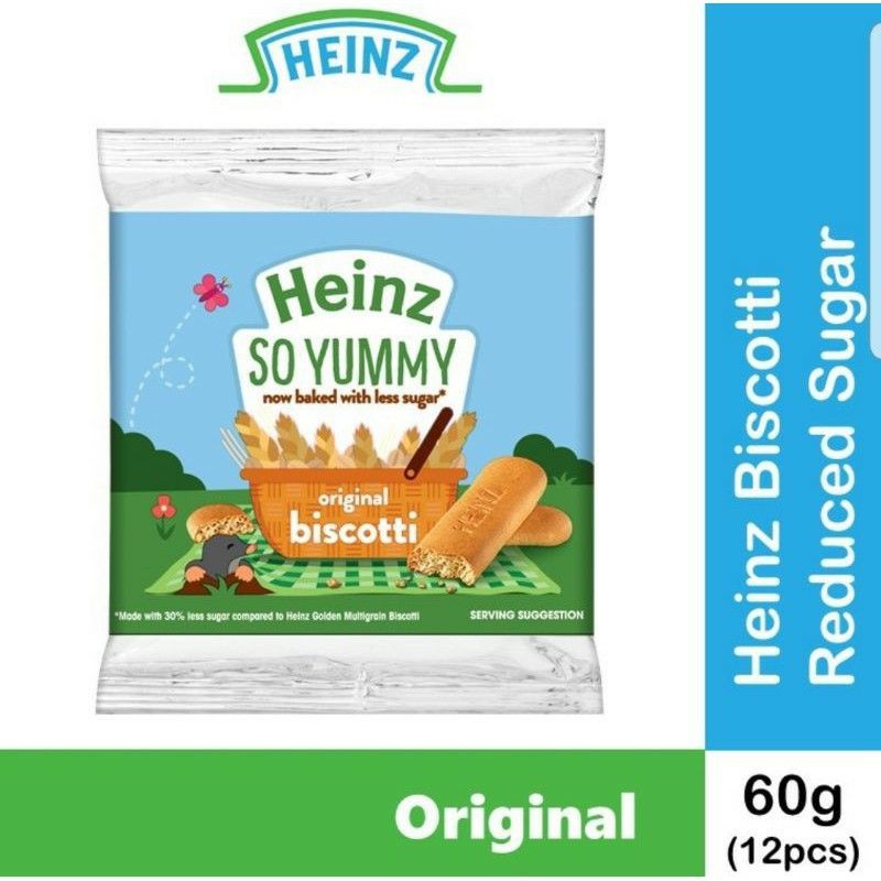 Heinz Biscotti Biskut Baby 60G (Original) | Shopee Malaysia