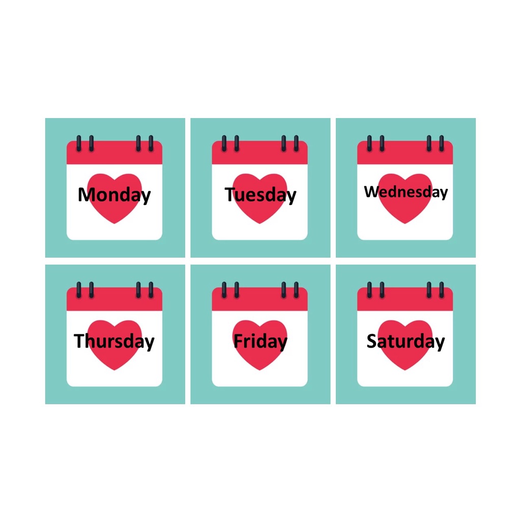 Days & Months Busy Book 3 in 1 (Flash Card + Busy Book - Picture & Word ...