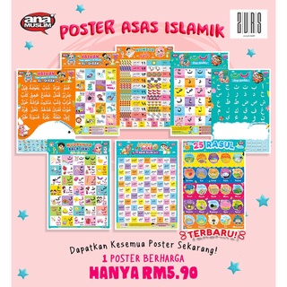 Koleksi Poster Asas Islamik Jawi & Solat Prasekolah & kanak-kanak ...