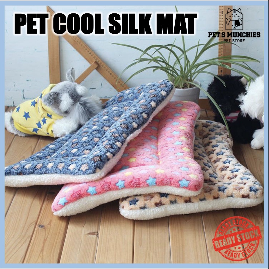 Pet Cat Mat Dog Mat Cooling Sleeping Mat Katil Kucing Tilam Kucing Cat ...