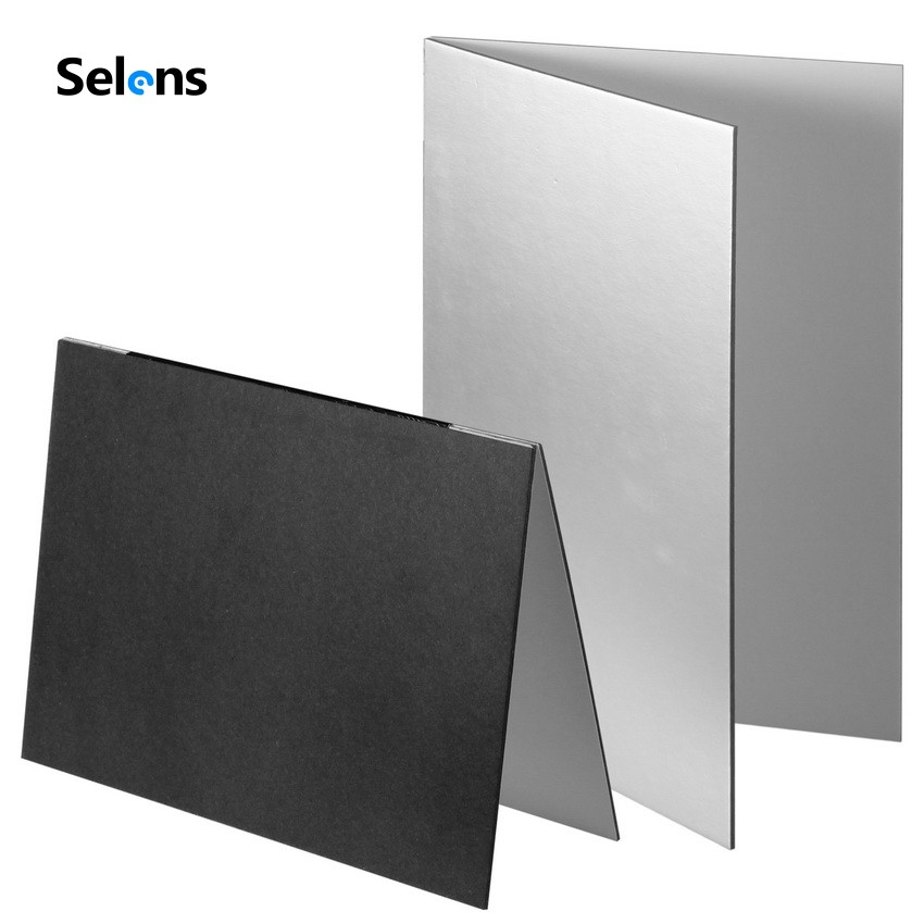 Selens Reflector Cardboard Thick Folding Board Reflective for Photo ...