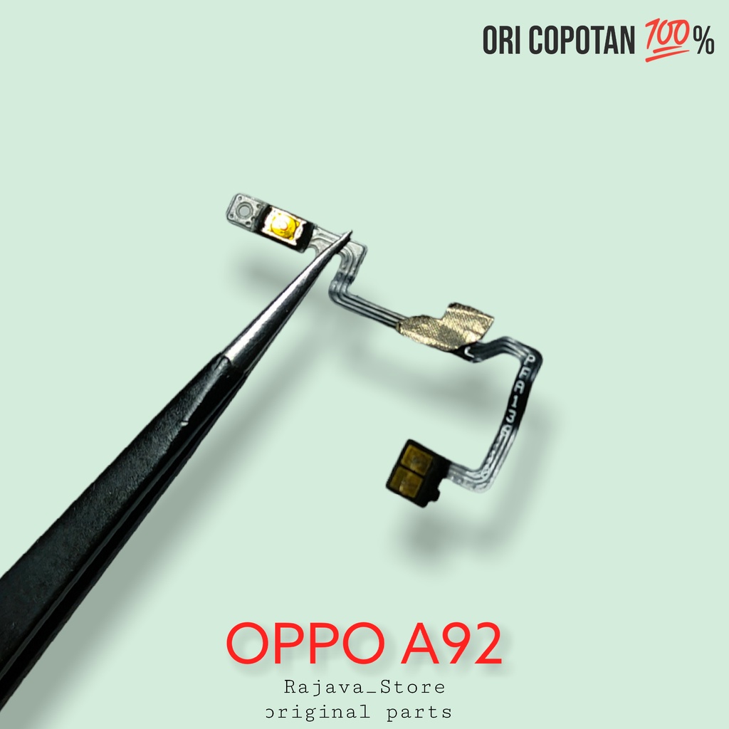 TOMBOL Flexible power Button on off oppo a92 original original | Shopee ...
