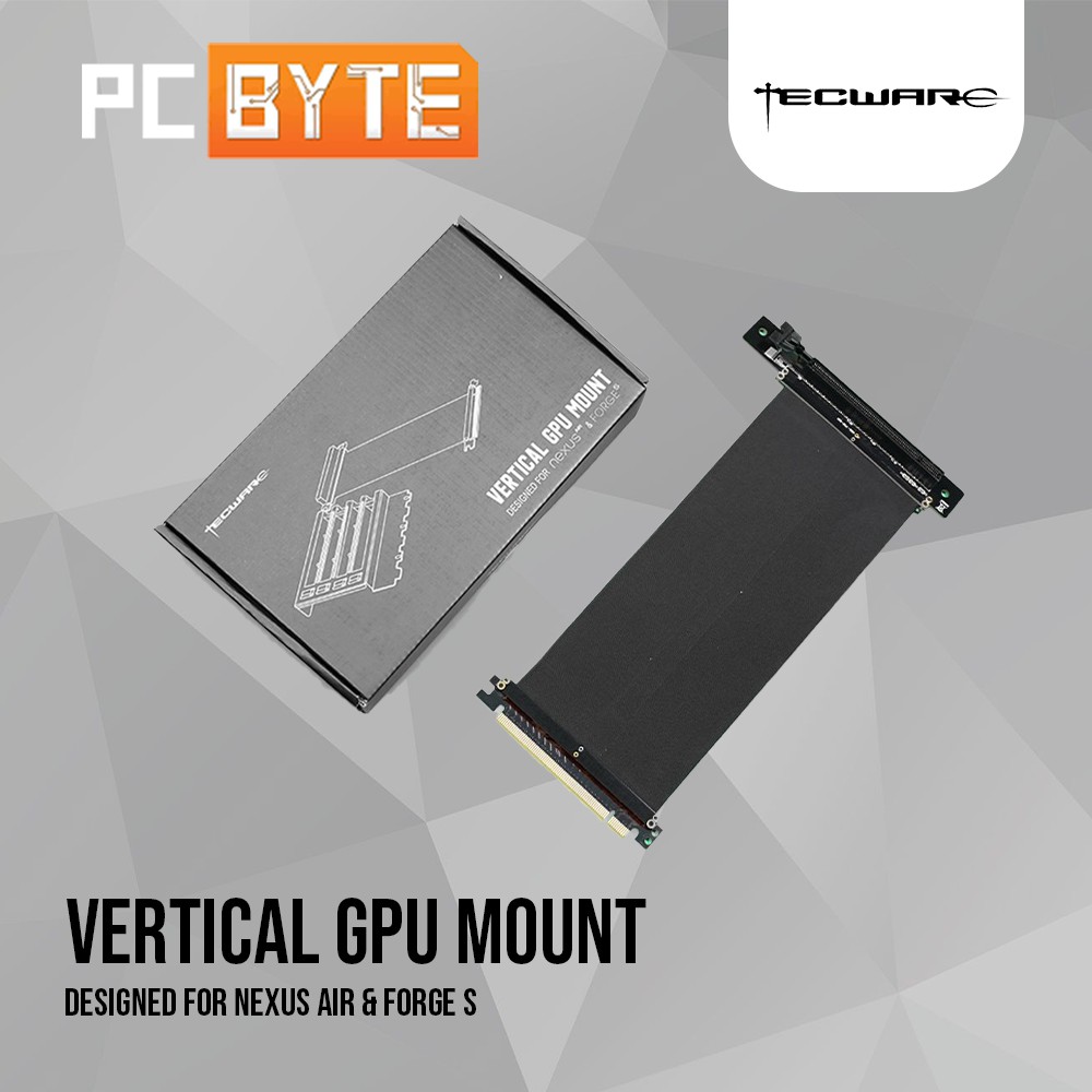 Tecware Vertical GPU Mount PCIE Gen3.0 Riser For Nexus Air & Forge S ...