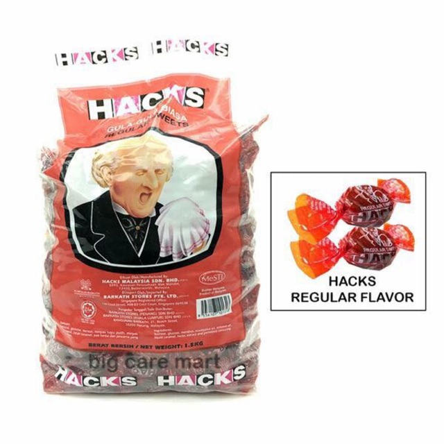 Hacks original flavour 1.8kg per pack | Shopee Malaysia