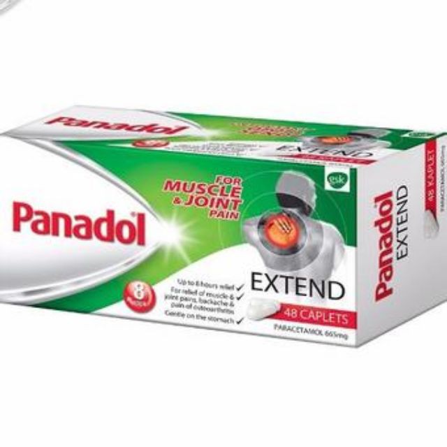 Panadol Extend Capsule 6S (1 strip) / 12s(2 strip) / 48s(8 strip ...
