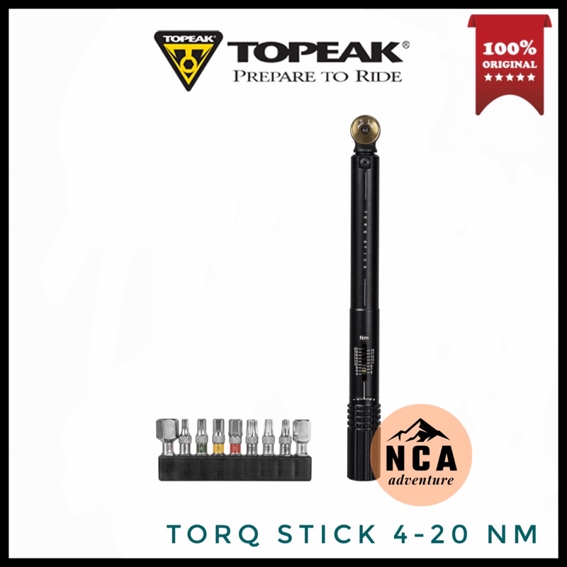 TOPEAK TORQ STICK TORQUE WRENCH (4-20 NM) | Shopee Malaysia