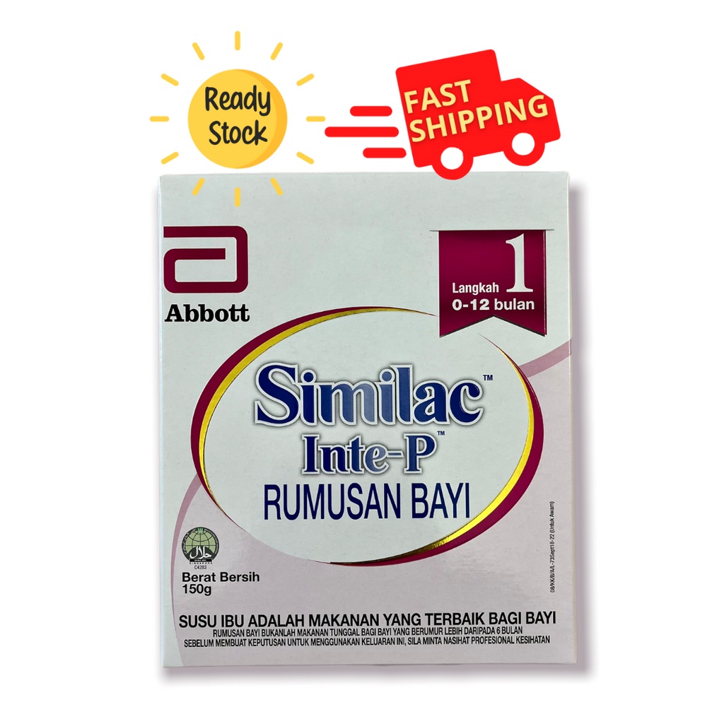 Similac Inte-P Langkah 1 (0-12 Bulan) 150g ***Exp: 04/2023*** | Shopee ...