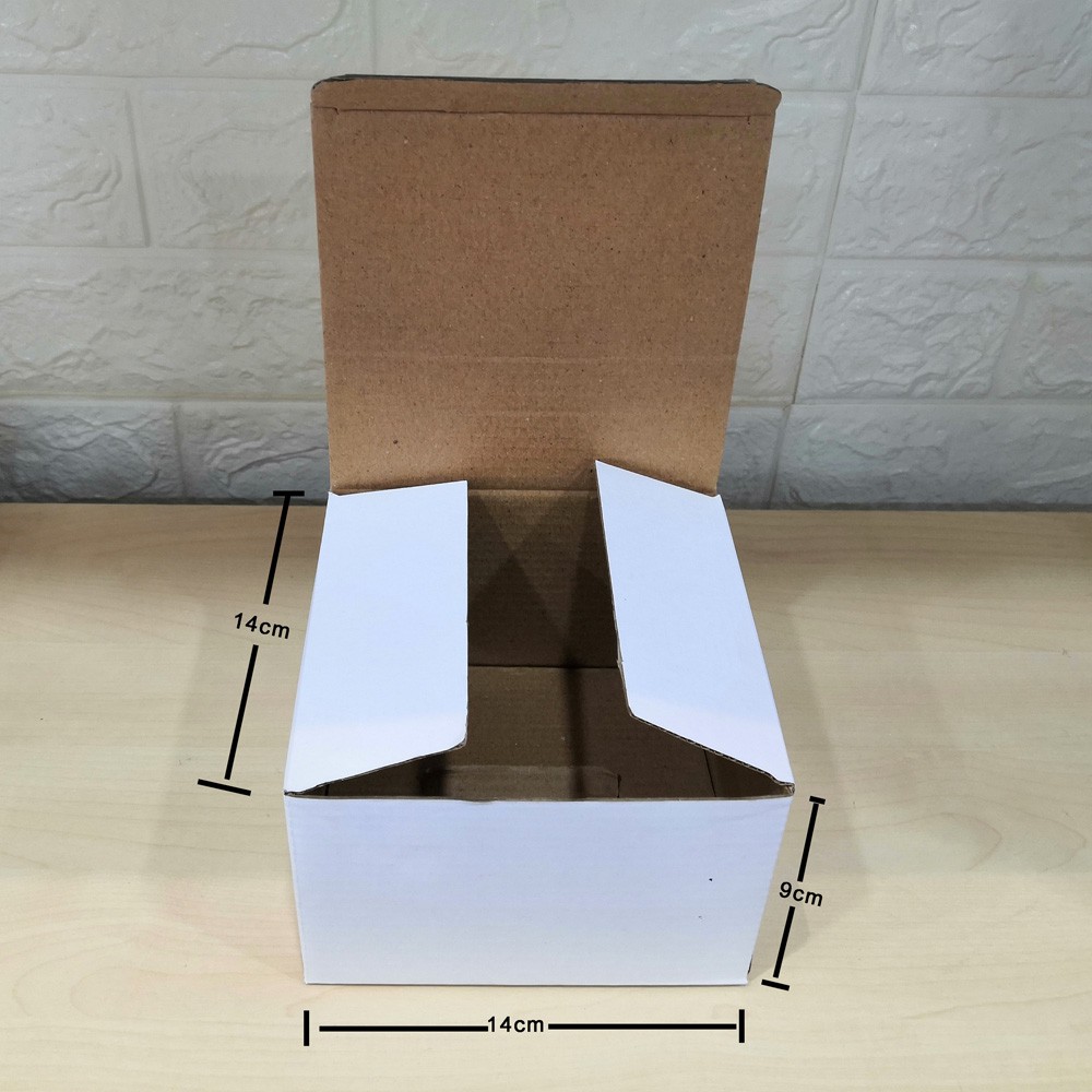 10pcs White box/ White Cardboard / paper box/ Packing box/ |白盒/包装白卡纸盒 ...