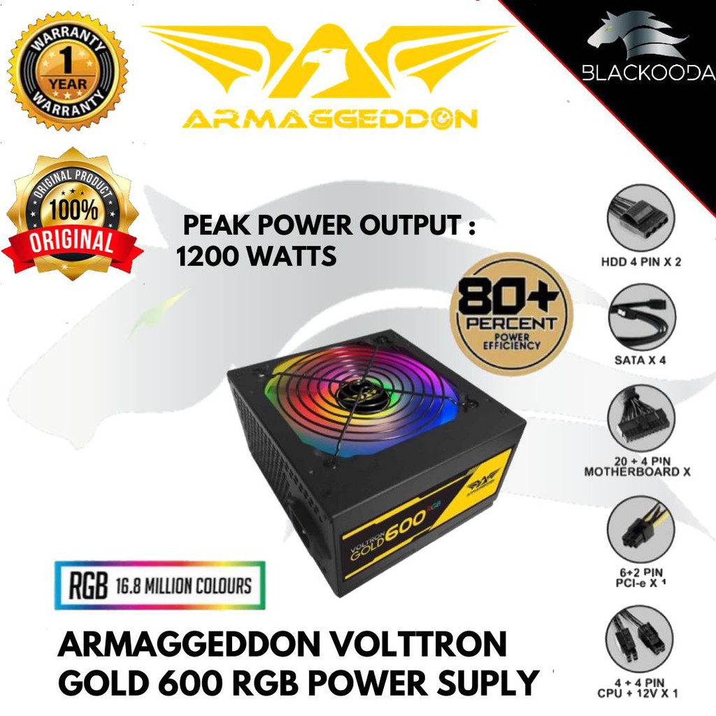 Armaggeddon Voltron Bronze/Voltron Gold Power Supply/Voltron Platinum Power Supply | Shopee Malaysia