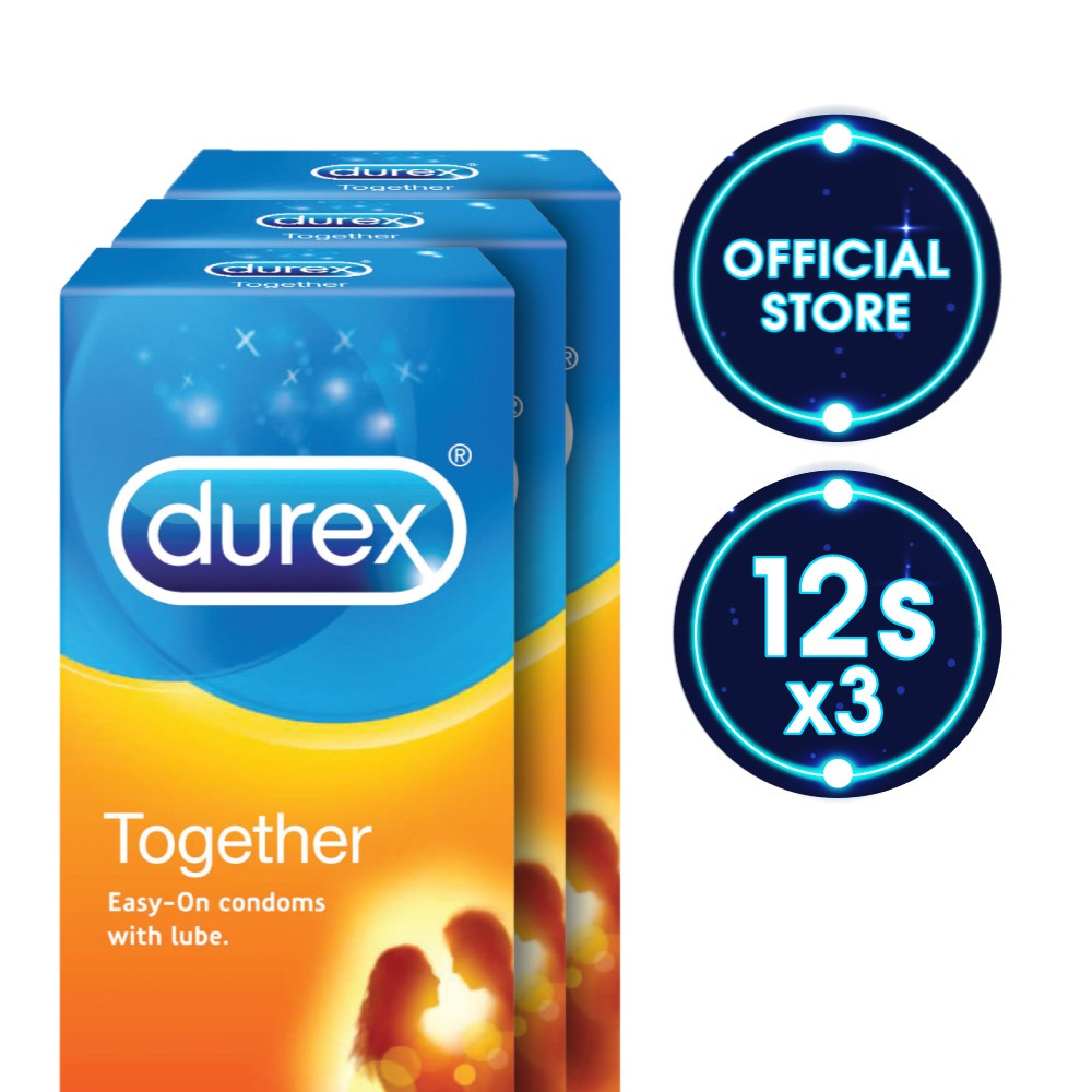 Durex Together Condoms (12's x 3 Boxes) | Shopee Malaysia