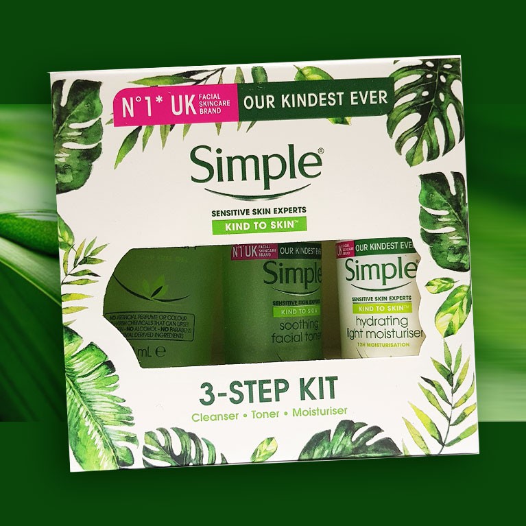 Simple 3-Step Trial Kit / Simple Travel Kit Pack 50ml [READY STOCK ...