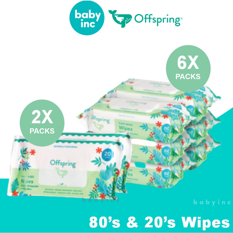 [Bundle] Offspring Baby Wipes (80's) | Shopee Malaysia