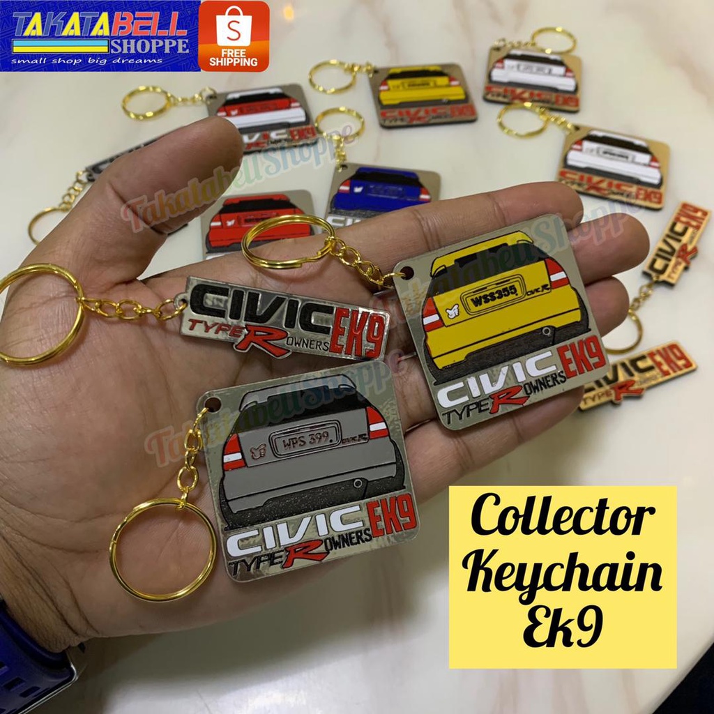 Keychain collector honda civic ek9 type r Ek9 honda type r keychain ...