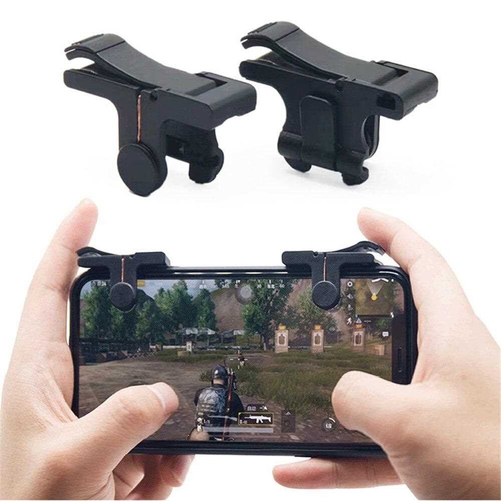 2PCS Mobile Game Triggers L1 R1 Controller Joystick Fire Button Aim Key ...