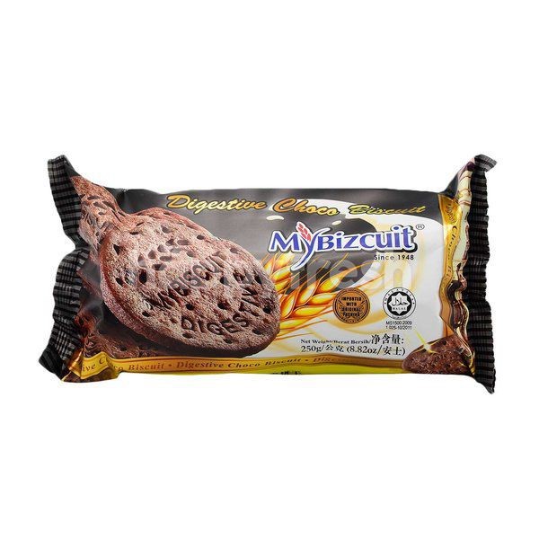 Mybizcuit Digestives Choco Biscuit 250g x 5 Packets | Shopee Malaysia