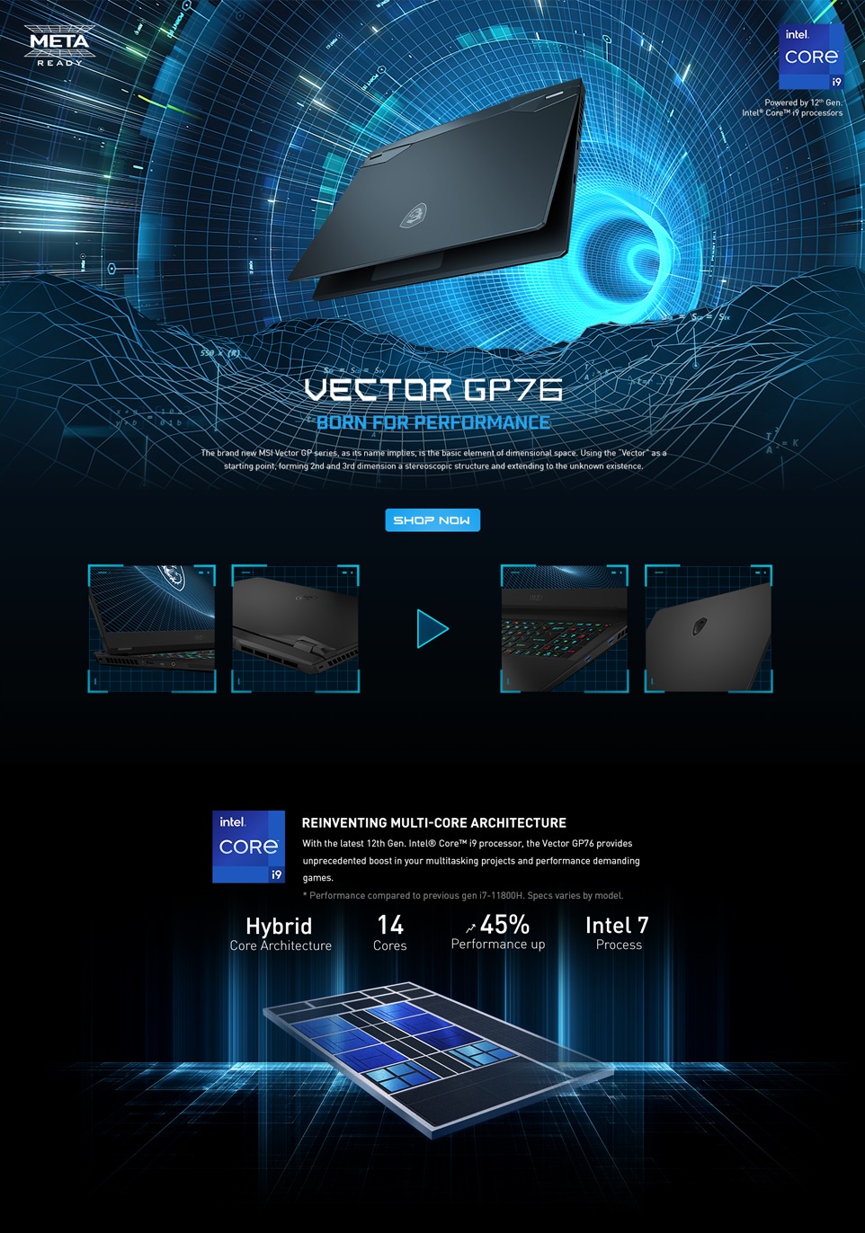MSI Vector GP76 12UE-409 17.3 MSI Vector GP76 12UE-409 17.3