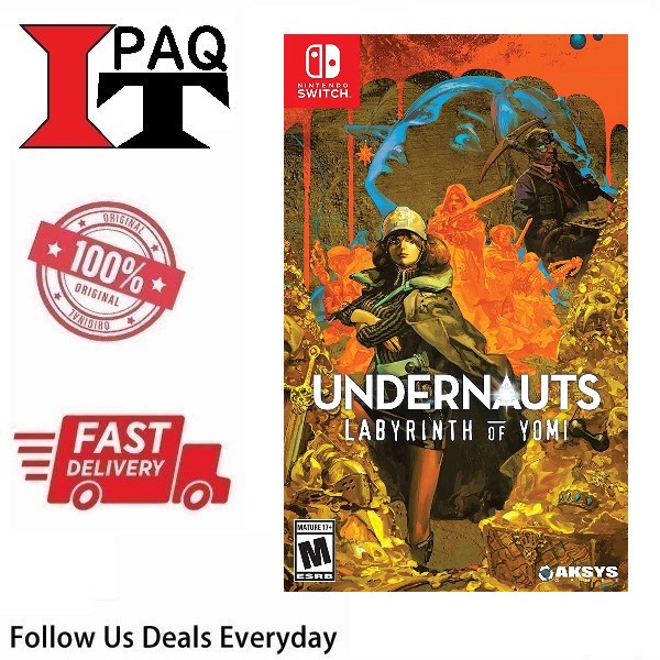 Nintendo Switch Undernauts: Labyrinth of Yomi (US)(English) | Shopee ...