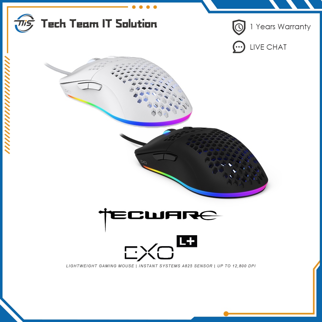 Tecware EXO L Plus RGB Gaming Mouse - | Shopee Malaysia