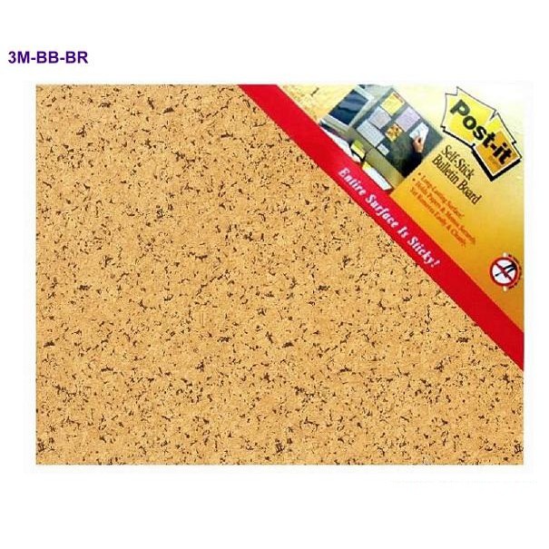 3M BULLETIN BOARD 558 BROWN 18 X 23 inches - 3M-BB-BR : Long-lasting ...
