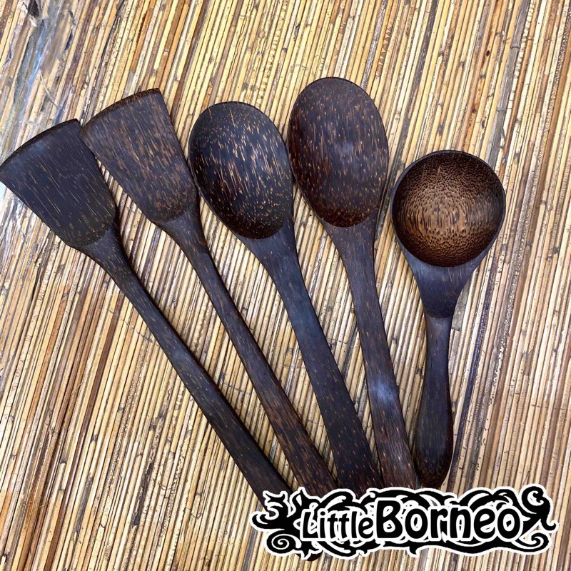 Senduk/Sudip Kayu Nibong - Nibong Cooking Utensils - Nibong Spoon ...