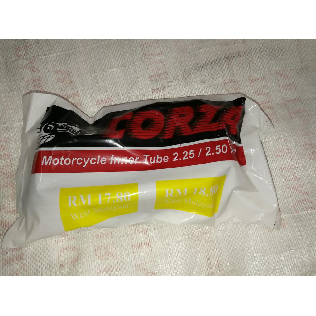 2.25 / 2.50 x 17 Motor Tube, motorcycle inner tube (CORZA) | Shopee ...