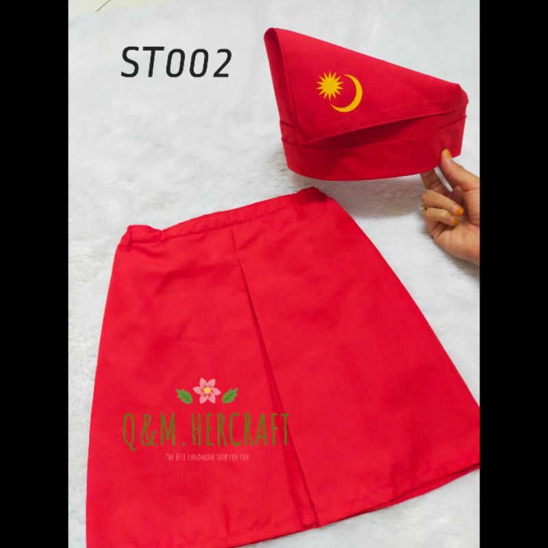 Sampin dan tanjak merdeka/bendera Malaysia/baju merdeka/tanjak merdeka ...