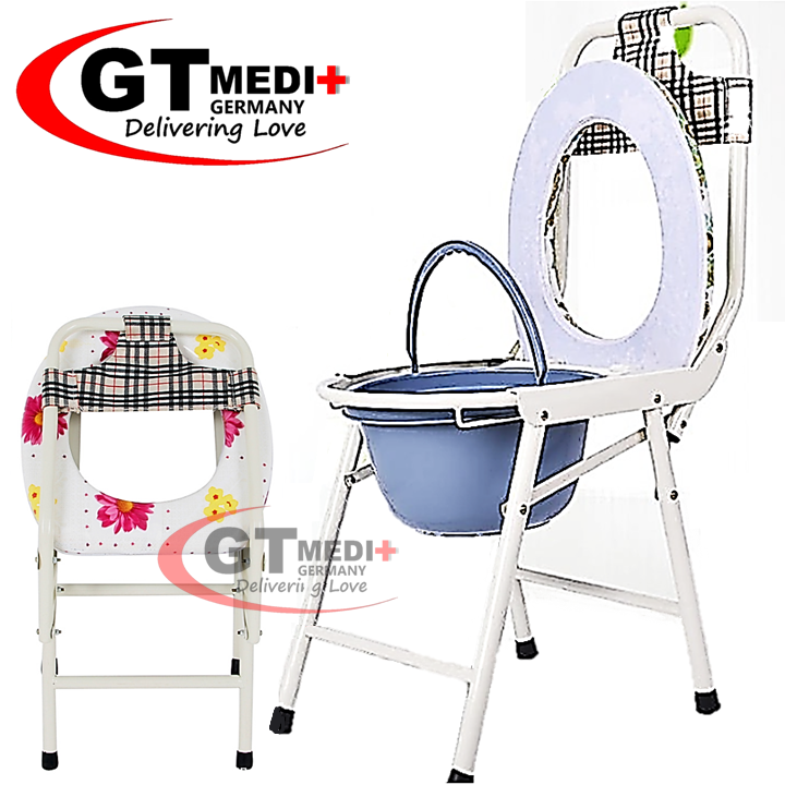 GT MEDIT GERMANY Aluminium Alloy Seat Sit Bath Shower Mobile Toilet ...