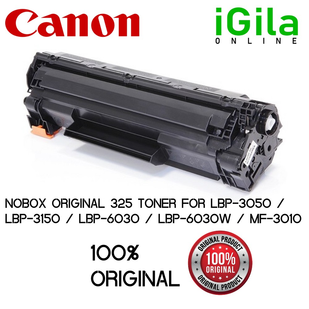 NO BOX 100% Original CANON 325 Toner Cartridge - NO BOX. CANON LBP6030 ...