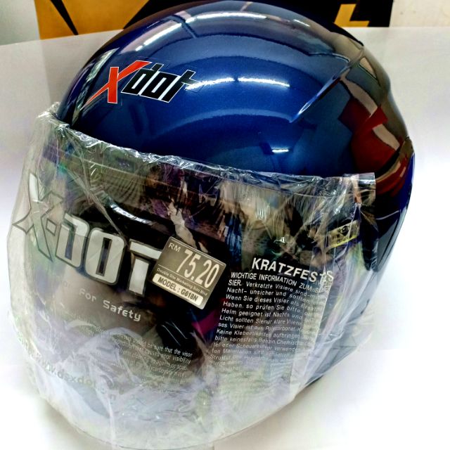 HELMET XDOT G618N NEW | Shopee Malaysia