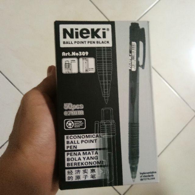 Nieki Ball Pen 50's/Box | Shopee Malaysia
