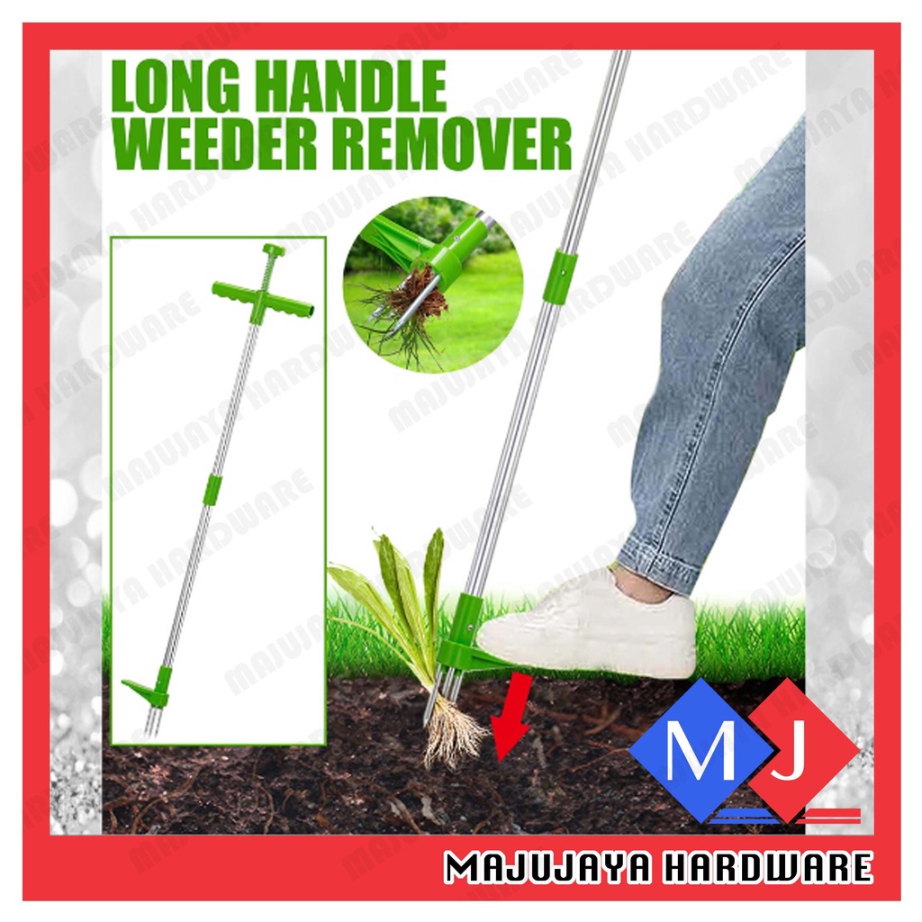 Garden Weed Remover Portable Long Handled Outdoor Stand Up Garden Lawn ...