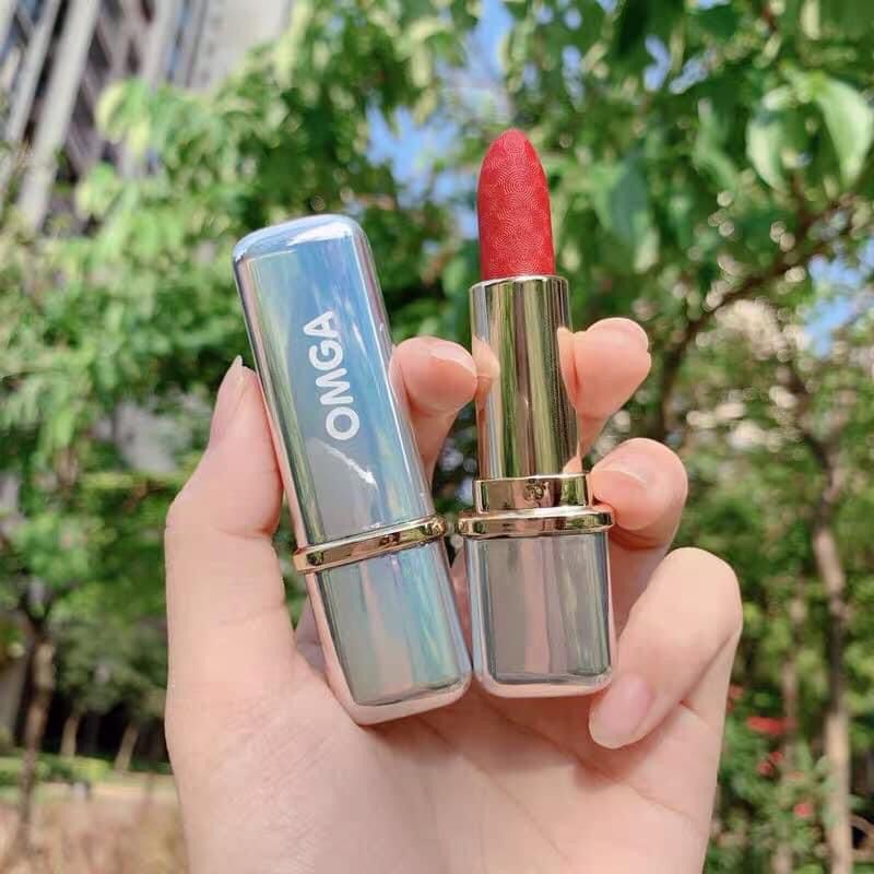 Omega Rainbow Diamond Series Lip Stick Water Proof Long Lasting ...