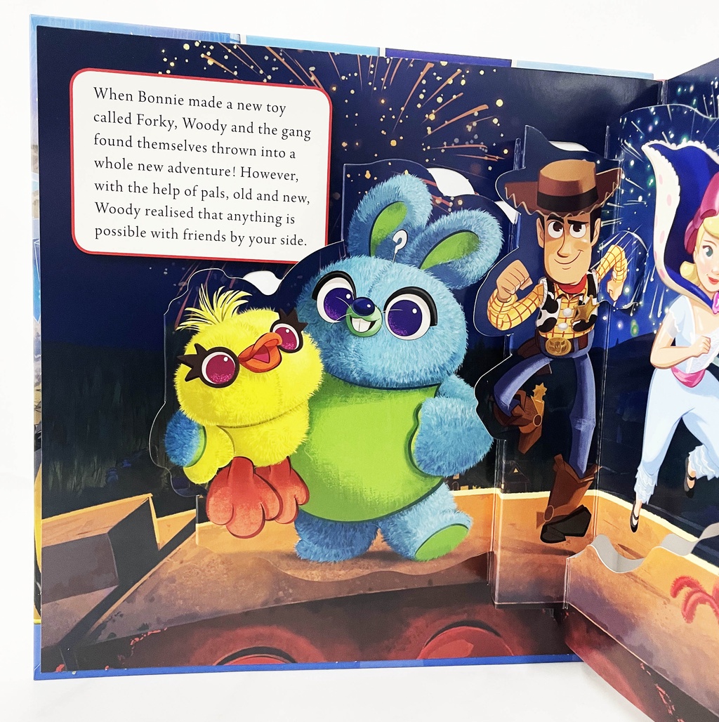 Disney Pixar Awesome Pop Up Story Book For Kids Bedtime Stories ...