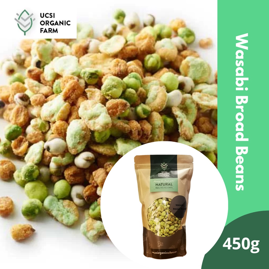 UCSI Organic-Wasabi Broad Bean 450g | Shopee Malaysia