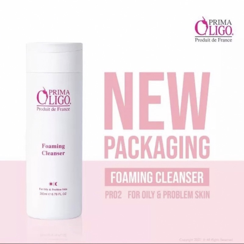 Prima Oligo Foaming Cleanser 200ml | Shopee Malaysia