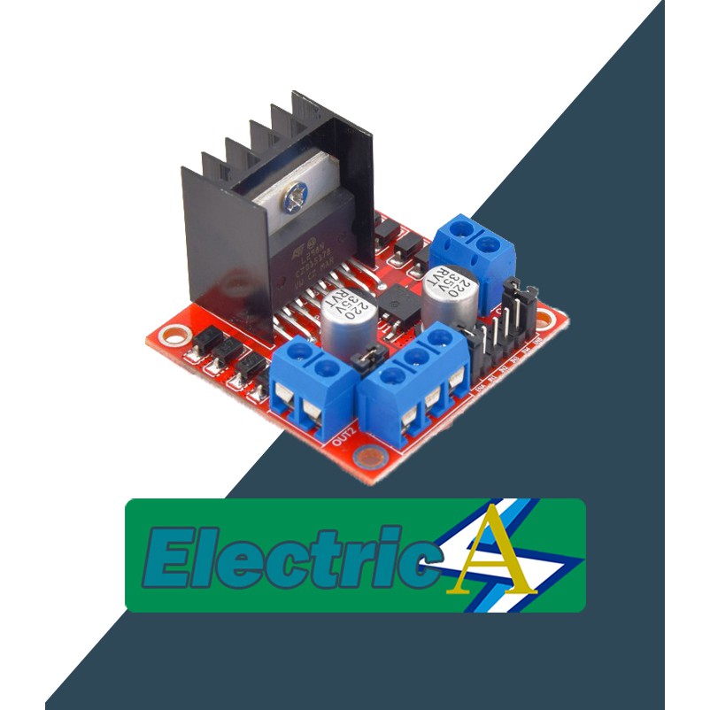 Arduino l298n dc motor driver dual h bridge for smart car | BeeCost