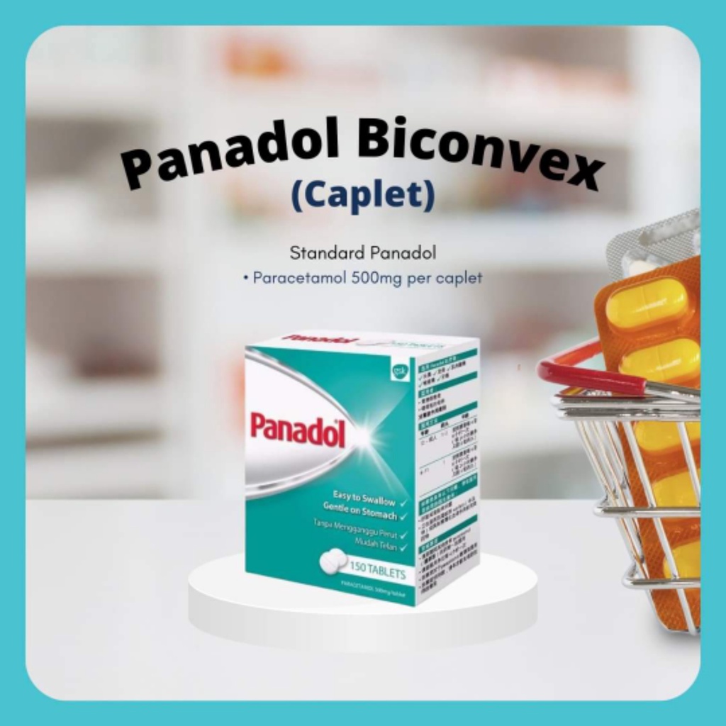 🔥Ready Stock🔥GSK Panadol Regular 500mg/tablets (30's / 150's) - EXP ...