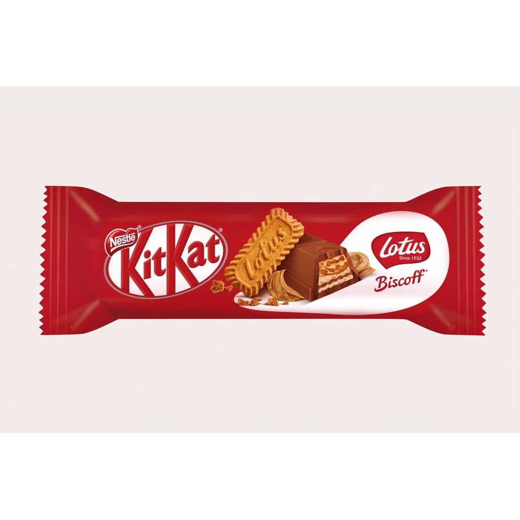 Mini kitkat Lotus Biscoff limited edition 18G | Shopee Malaysia