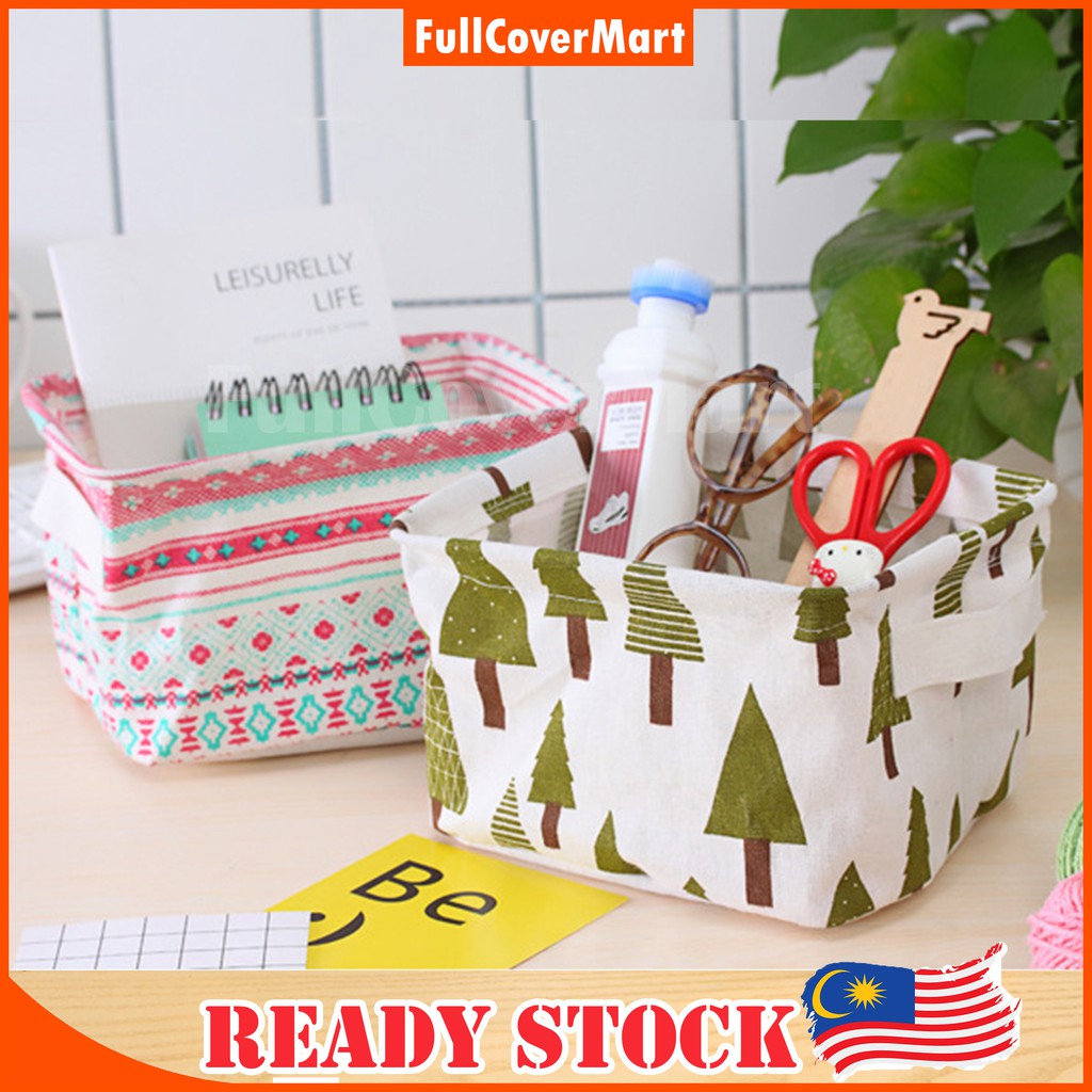 (STO1) Cosmetics Desktop Storage Box Waterproof Simple Sundries Storage ...