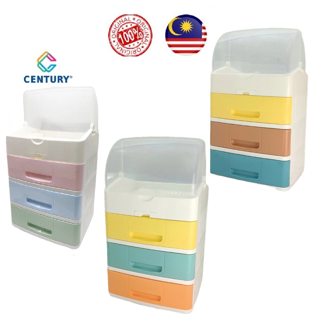 Century Dish Drainer With Drawer With Cover With Lid Bowl Plate Rack ...